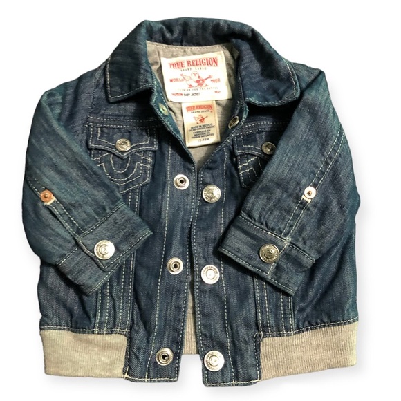 True Religion | Jackets & Coats | True Religion Denim Fleecelined Baby ...